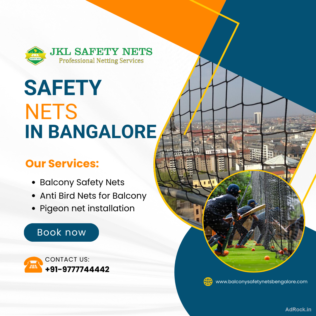 Safety Nets in Bangalore-Professional Installation by JKL
