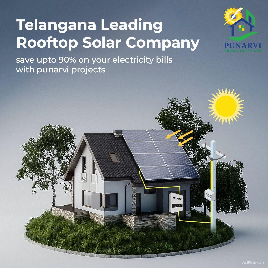 Best Solar Companies in Hyderabad | Punarvi Projects