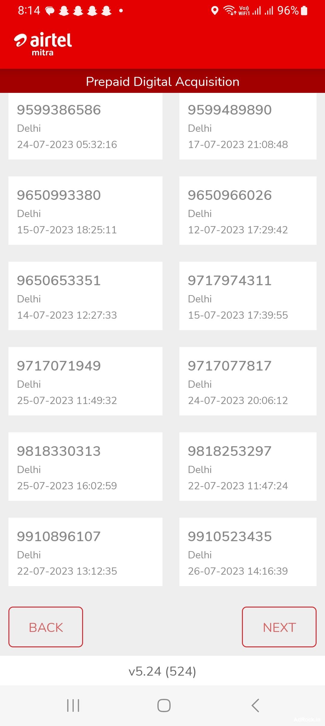 AIRTEL 5G SIM PREPAID NUMBER FREE