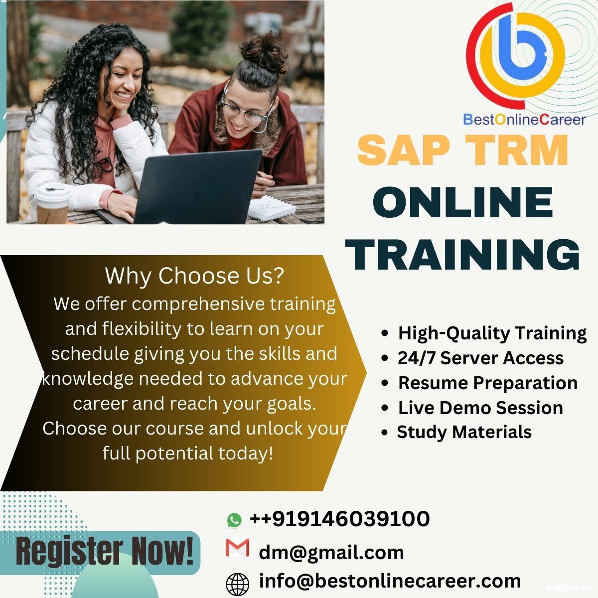 Best Online Career SAP TRM Classes - Enroll Now for a Special Offer