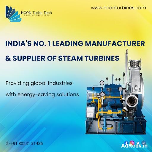 Trusted Saturated Steam Turbine Manufacturers in India - Nconturbines.com