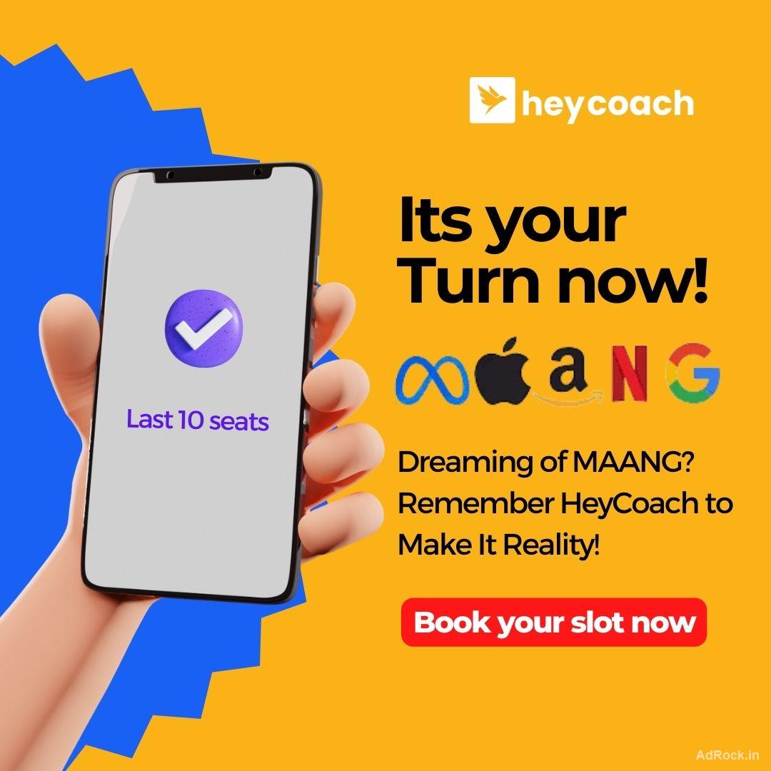 Take the First Step Towards MAANG with HeyCoach DSA Course